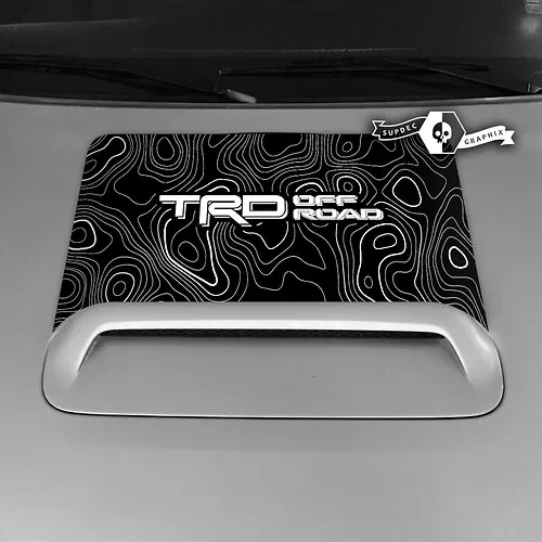 Toyota 4runner TRD Off Road Hood Scoop Decal Graphic Mountains ...